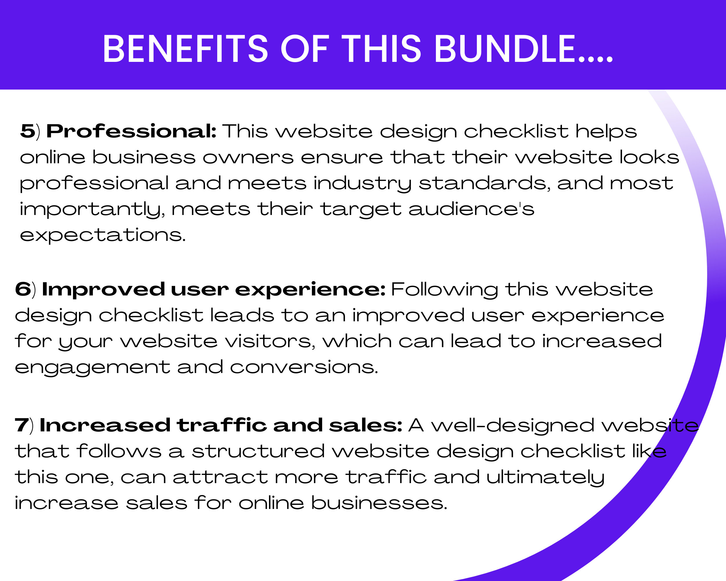 Ultimate Website Design Checklist, Web Design Ebook, Excel/google ...