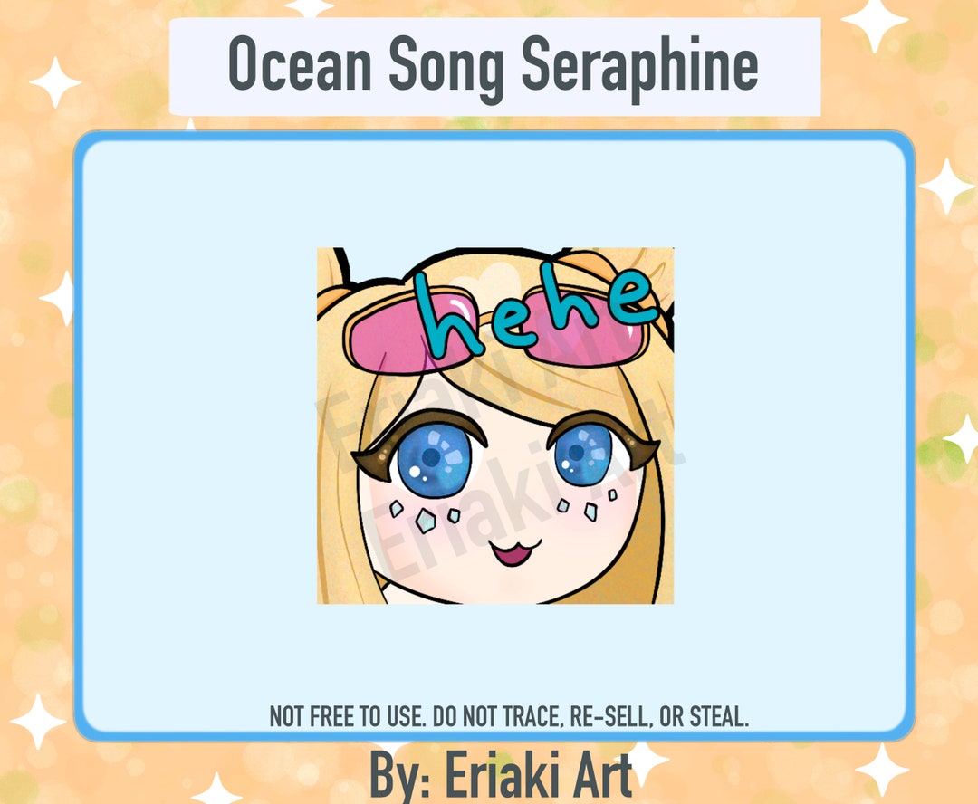 Ocean Song Seraphine Base Prestige Hehe Kitty Meme Emote Badge Discord ...