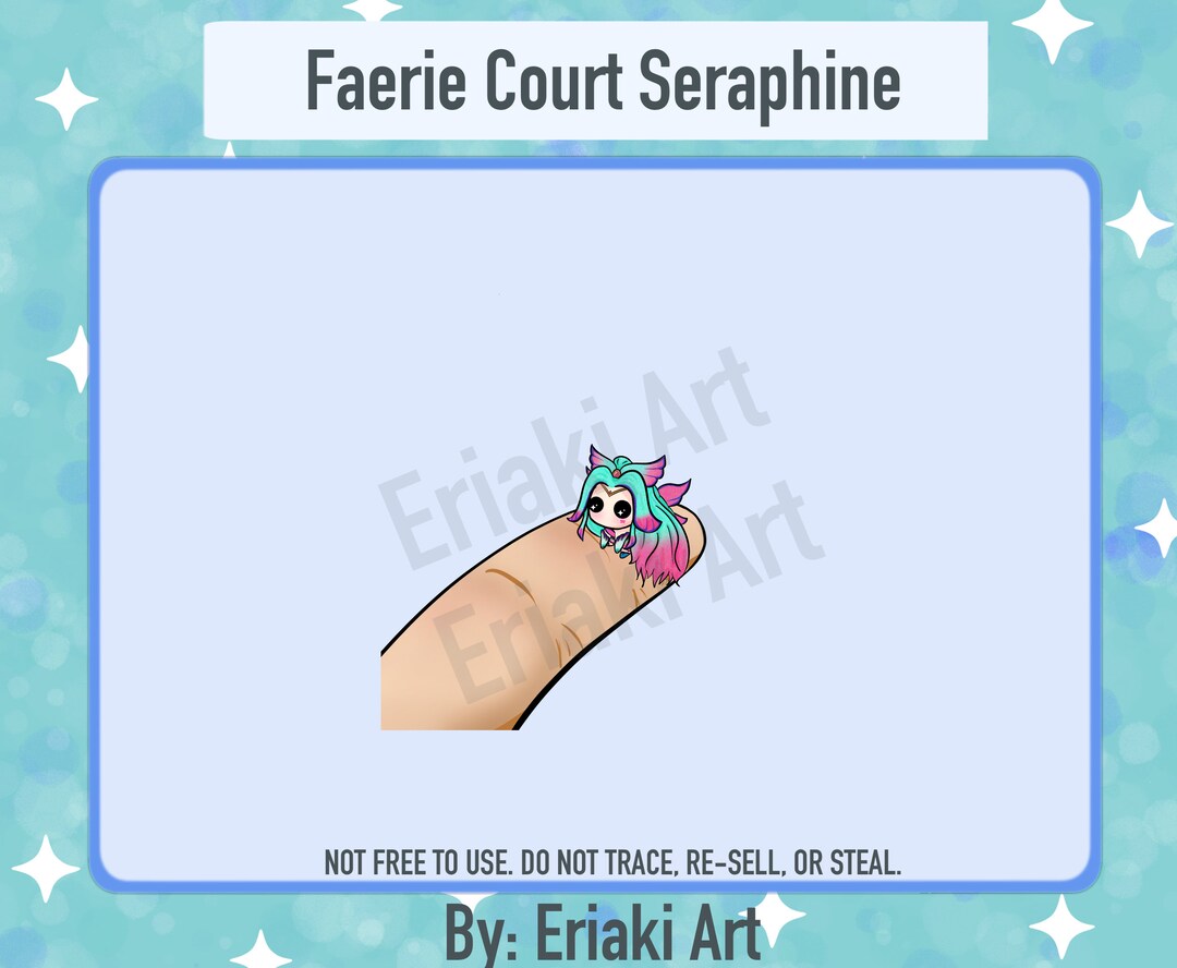 Faerie Court Seraphine Cute Wiwi Baby Emote Badge Discord Twitch League ...