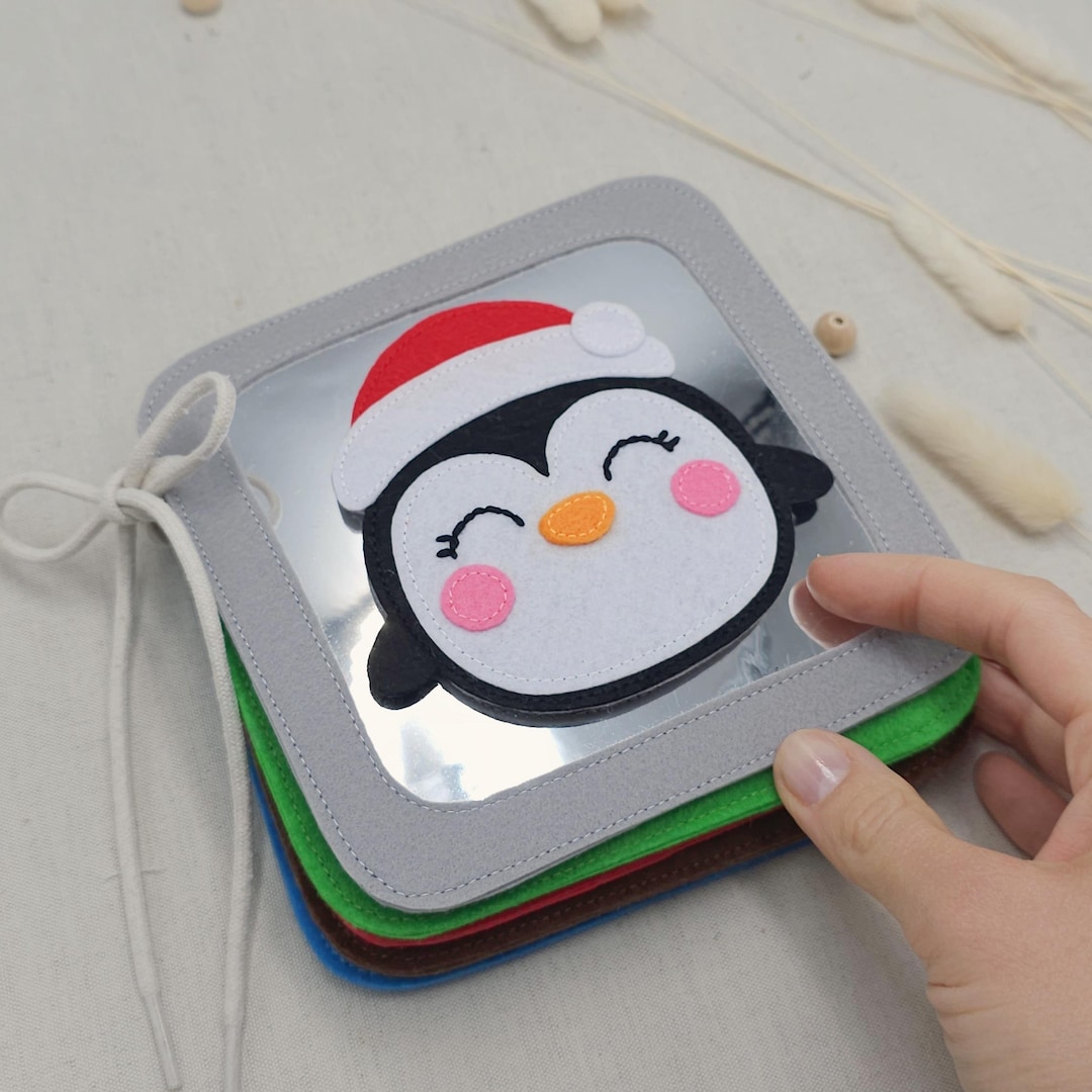Christmas Quiet Book Pattern: Winter Animals Sensory Book (PDF & SVG ...