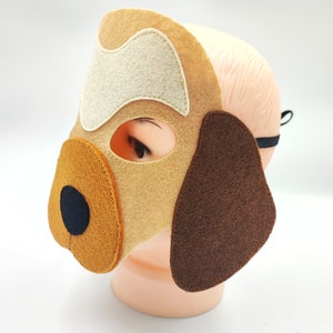 Dog Mask for Kids Pattern PDF & Instruction DIY Halloween or - Etsy