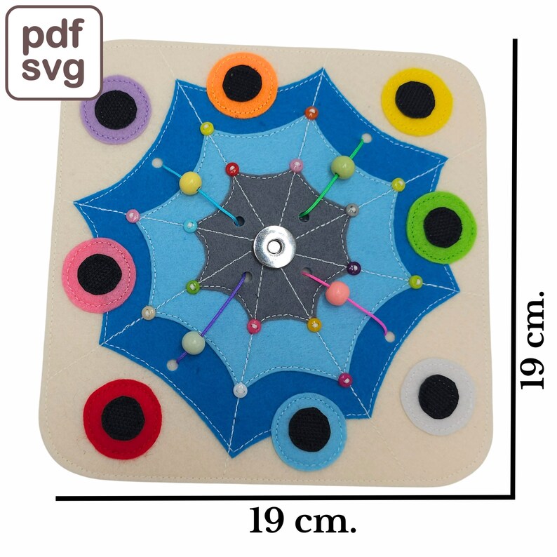 Spider Quiet Book Pattern: DIY Felt Sensory Book (PDF & SVG) - Etsy
