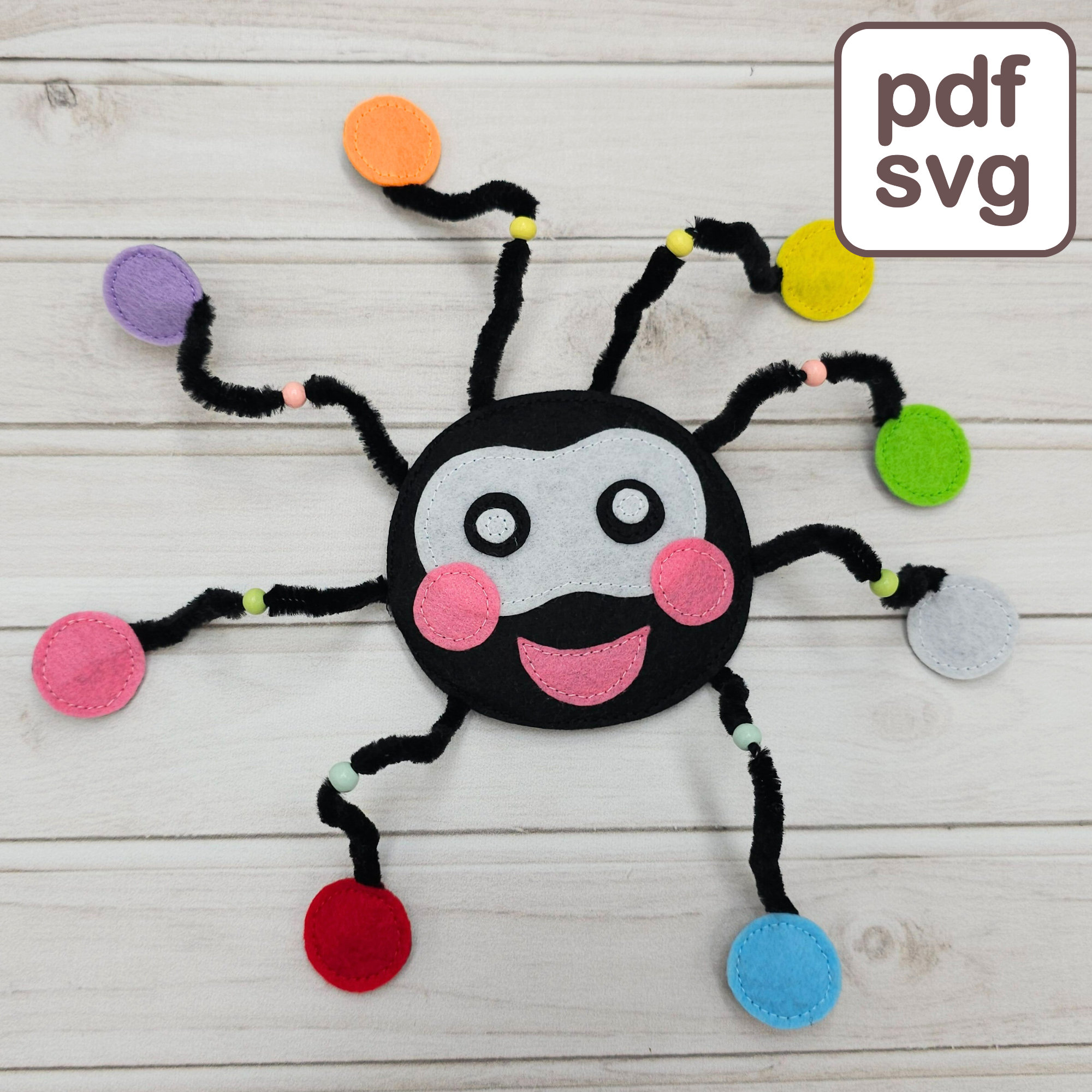 Spider Quiet Book Pattern: DIY Felt Sensory Book (PDF & SVG) - Etsy