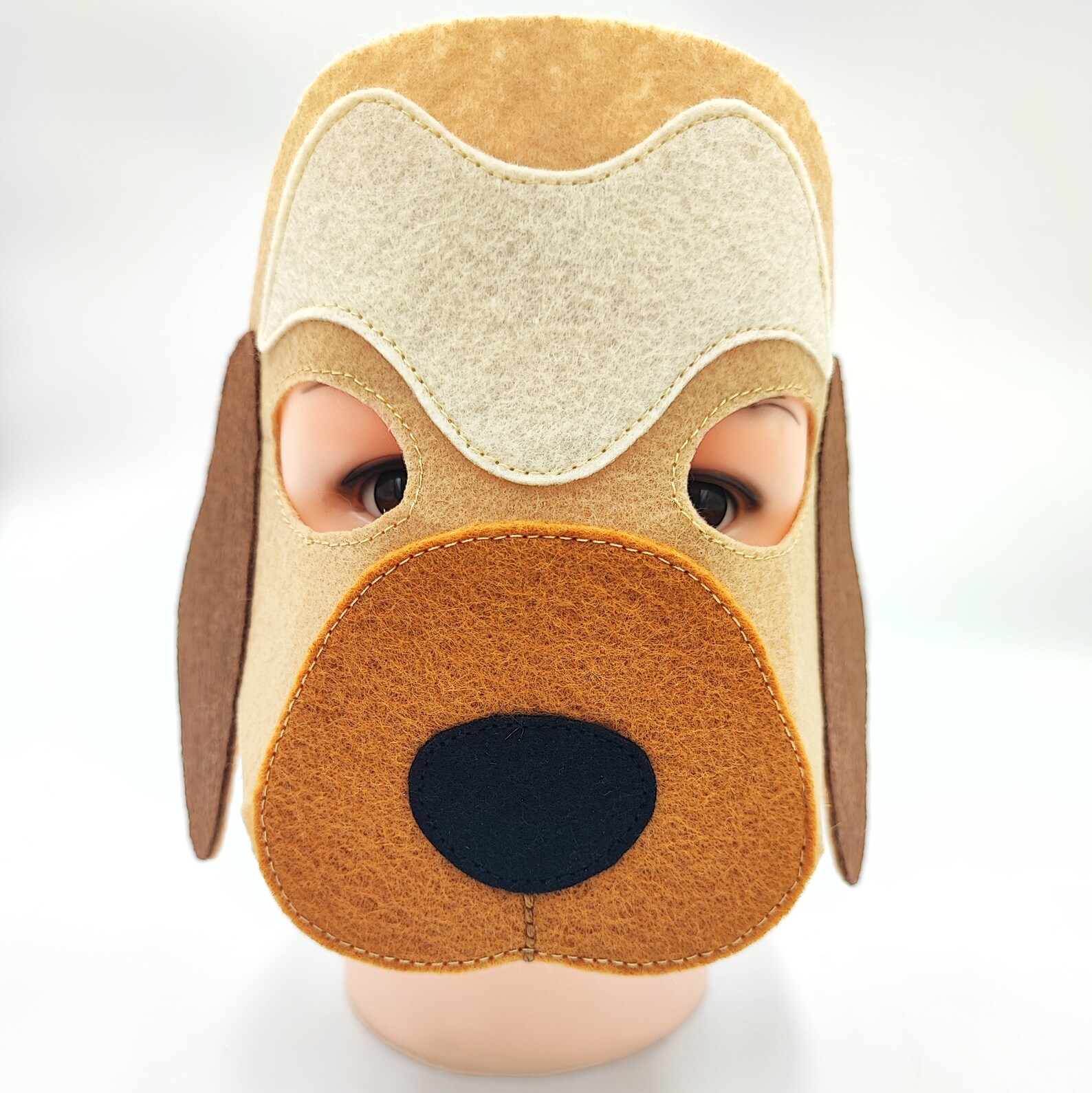 Dog Mask for Kids Pattern PDF & Instruction DIY Halloween or - Etsy