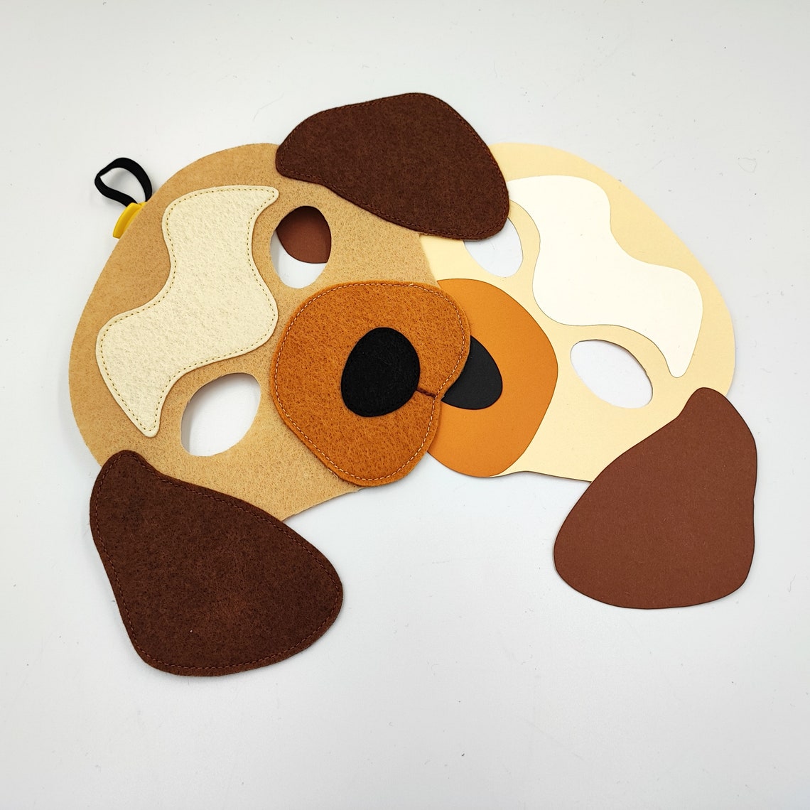 Dog Mask for Kids Pattern PDF & Instruction DIY Halloween or - Etsy