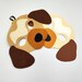 Dog Mask for Kids Pattern PDF & Instruction DIY Halloween or - Etsy