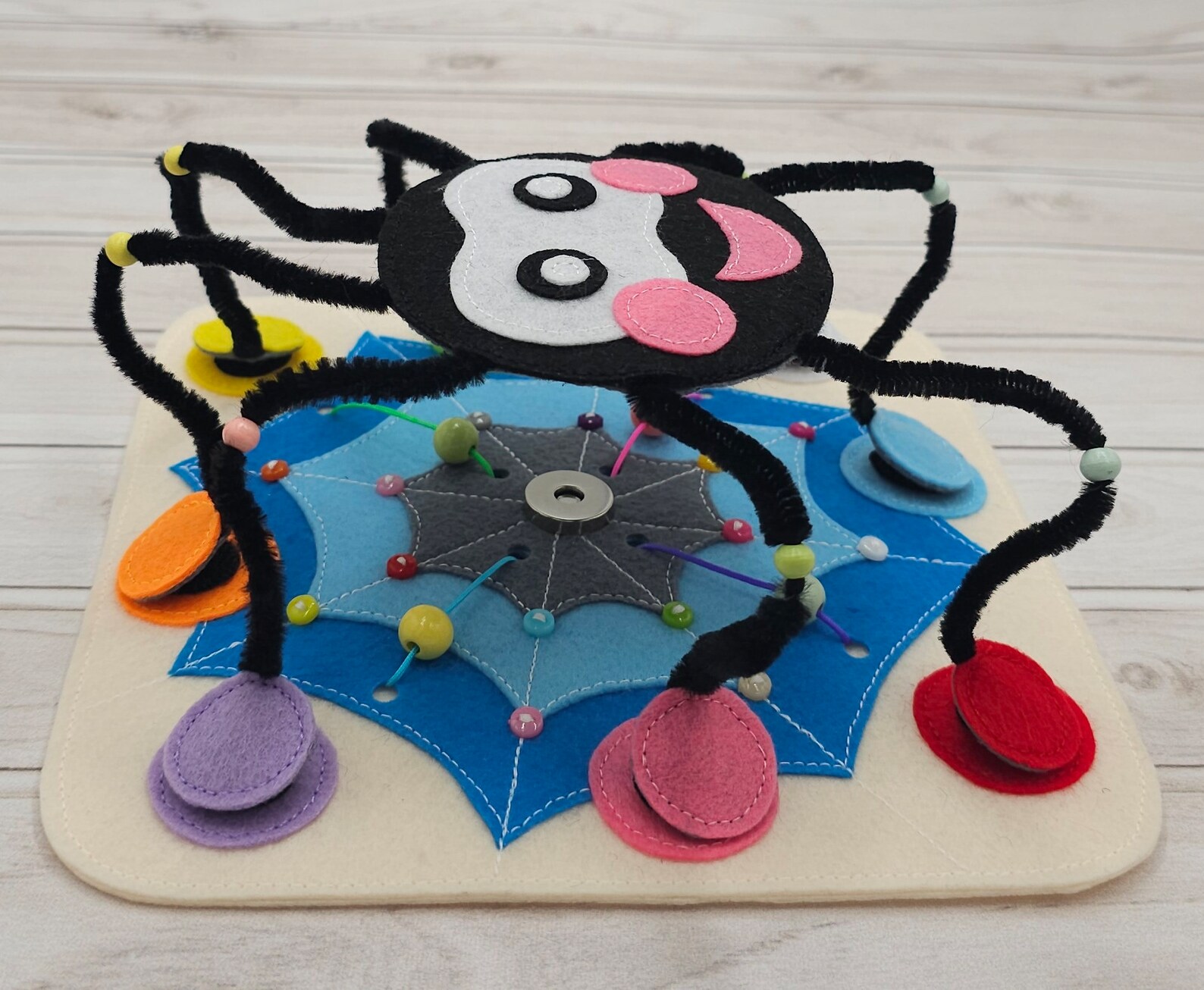 Spider Quiet Book Pattern: DIY Felt Sensory Book (PDF & SVG) - Etsy