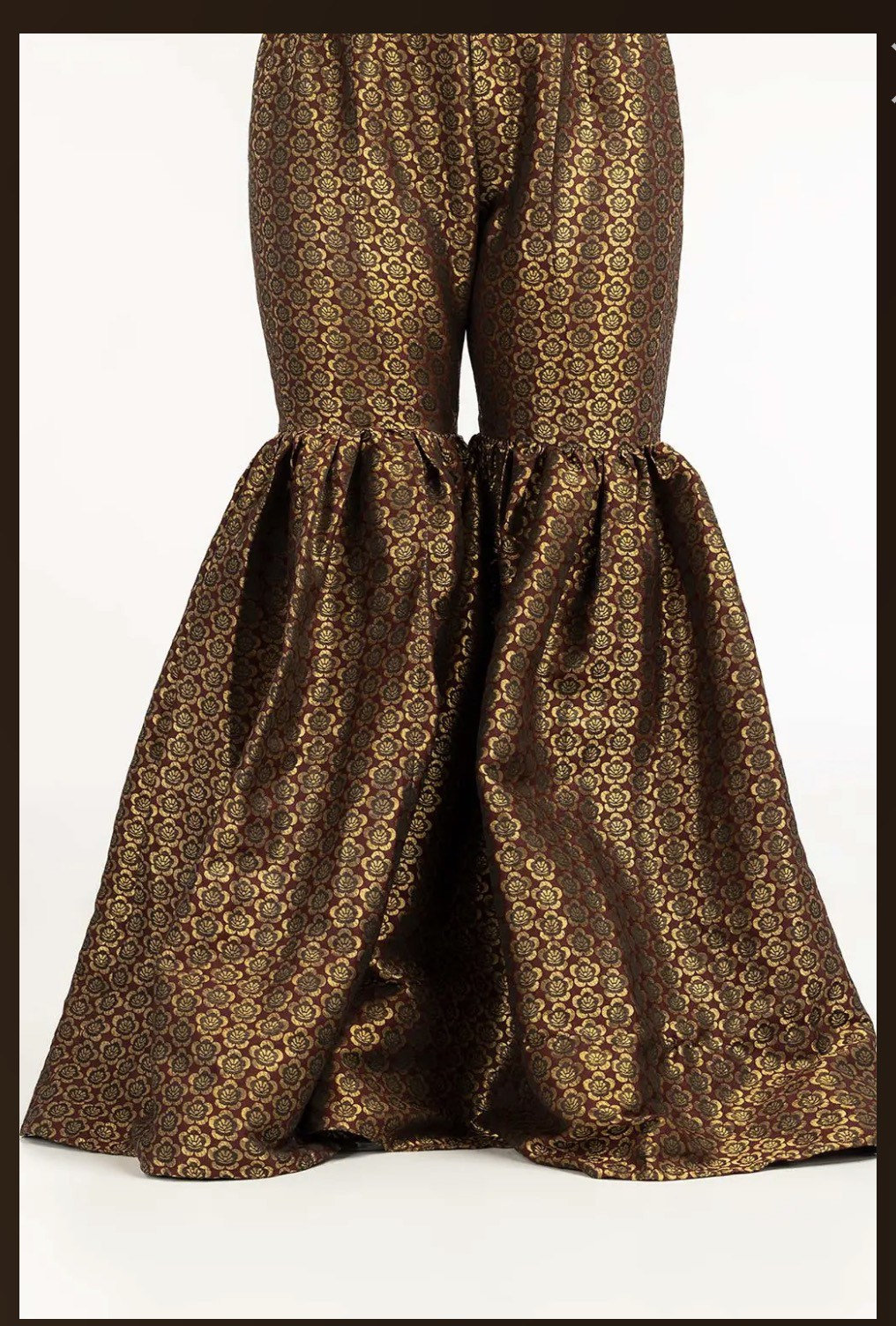 Small Jamawar Gharara Pants - Etsy