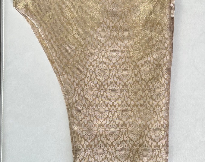 Jamawar Copper Gold Trouser Pants - Etsy