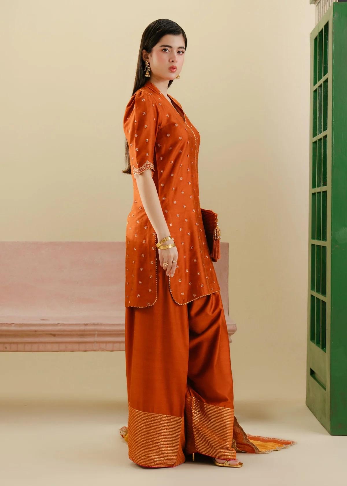 3pc Lajwanti Farshi Shalwar Suit Pakistani Indian Bangladeshi Desi ...