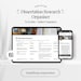 Dissertation Research Planner: Notion Template for University Students ...