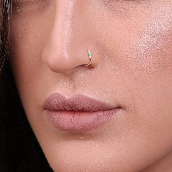 Green Nose Ring - Etsy
