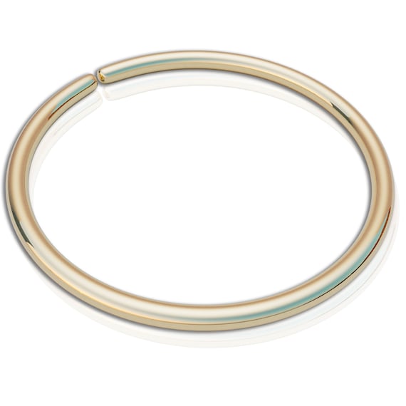 Gold Belly Button Piercing Ring Handmade 14k Gold Filled - Etsy