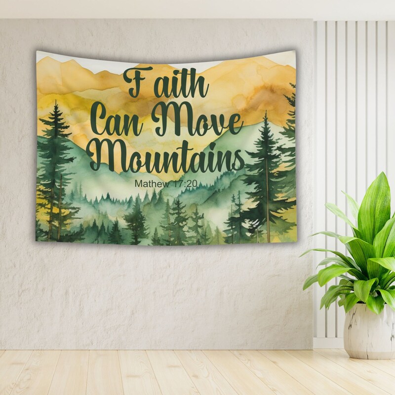 Christian Tapestry - Etsy