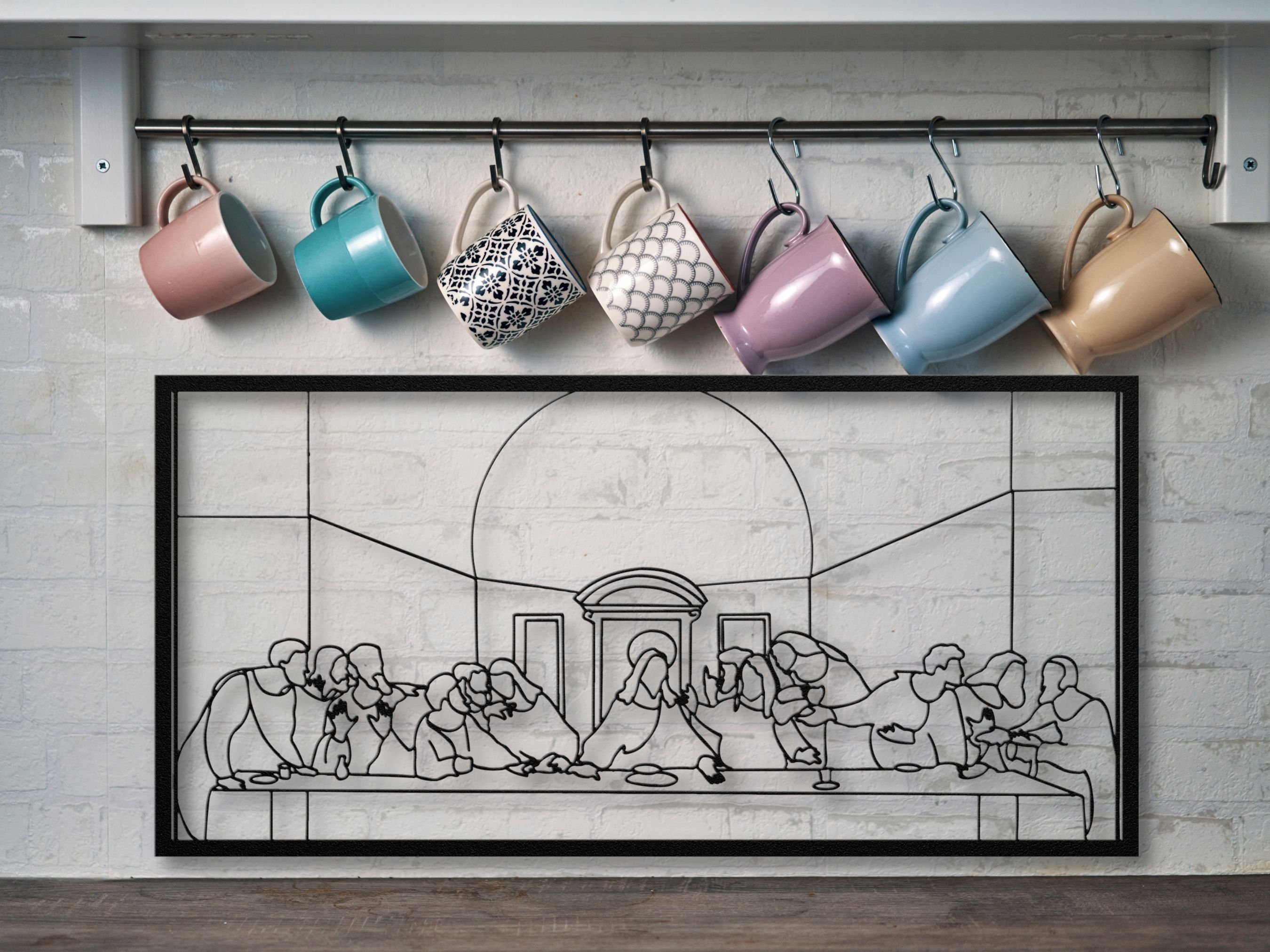 The Last Supper Metal Wall Art Metal Last Supper Last Supper Wall Art