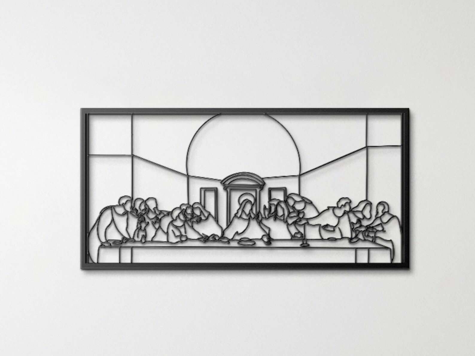 The Last Supper Metal Wall Art Metal Last Supper Last Supper Wall Art