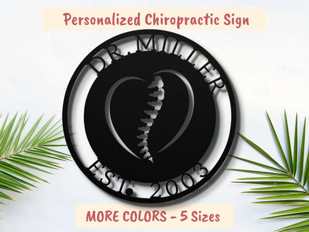 Chiropractic Sign, Chiropractor Sign, Chiropractor Gift, Chiropractic ...