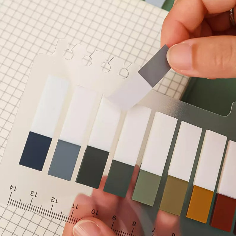 Multi-tool Sticky Tabs With Ruler Annotating Tab Journal - Etsy