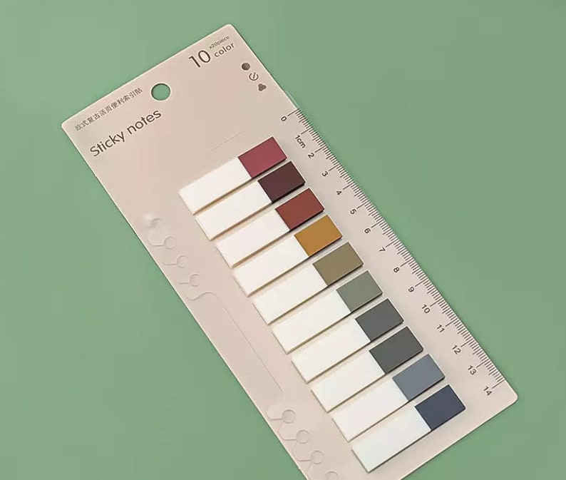 Multi-tool Sticky Tabs With Ruler Annotating Tab Journal - Etsy