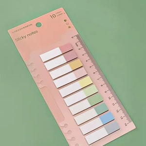 Multi-tool Sticky Tabs With Ruler Annotating Tab Journal Stationery ...