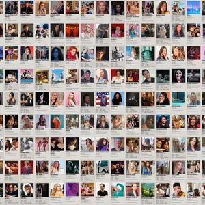 705 STÜCK Minimalistische Filmposter Ästhetische Filmcollage Wandplakat Polaroid Poster TV-Show ...