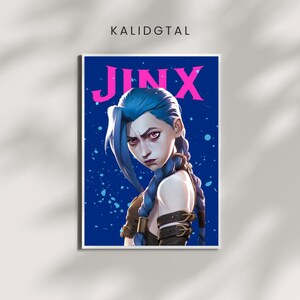 Arcane League of Legends Posters, Fan Merchandise, Instant ...