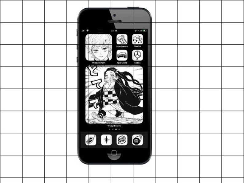Aesthetic Manga App Icons Ios 16 Ios 14 Ios 15 iPhone iPad Anime Icon ...