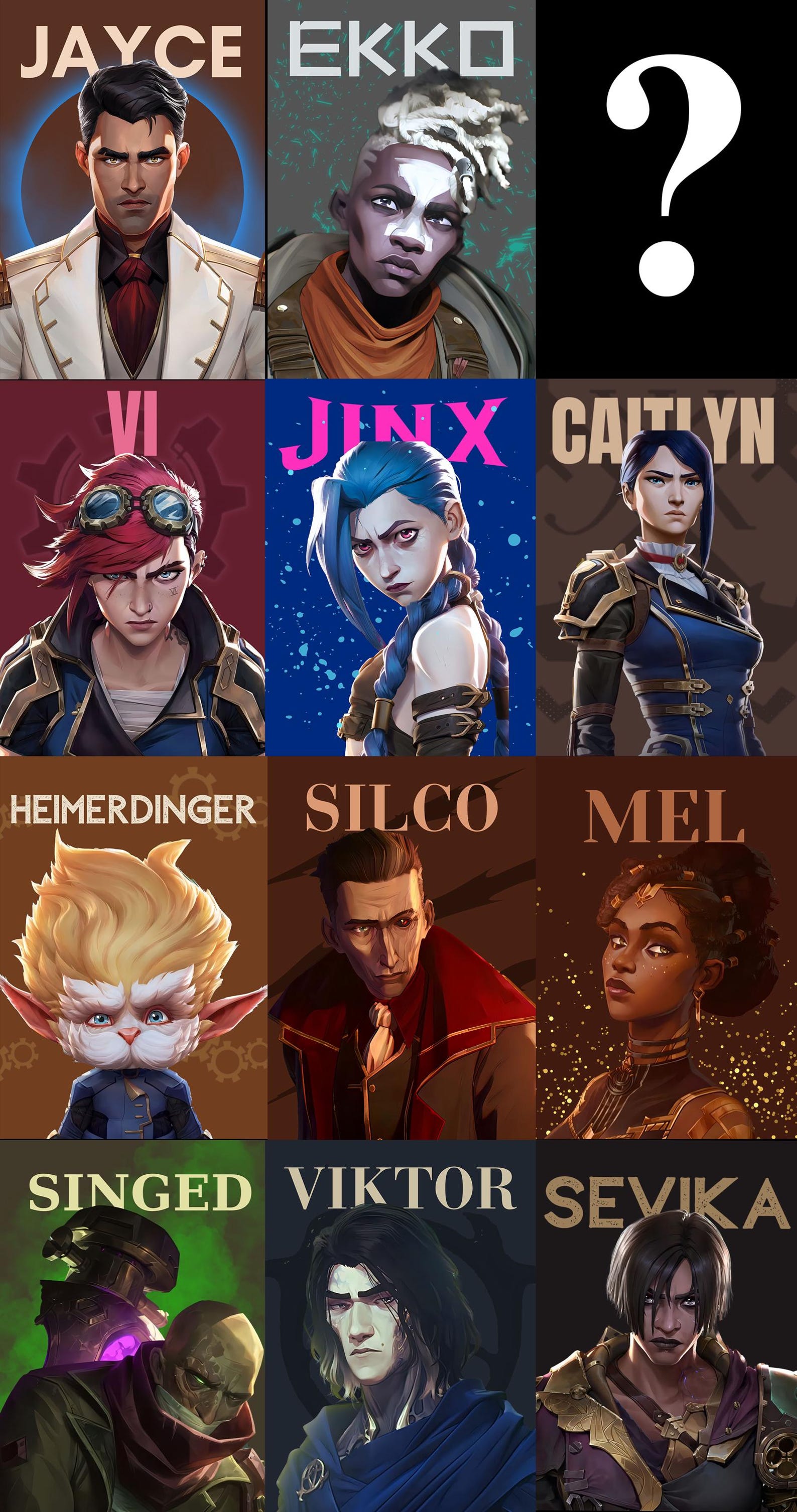 Arcane League of Legends Posters, Fan Merchandise, Instant ...