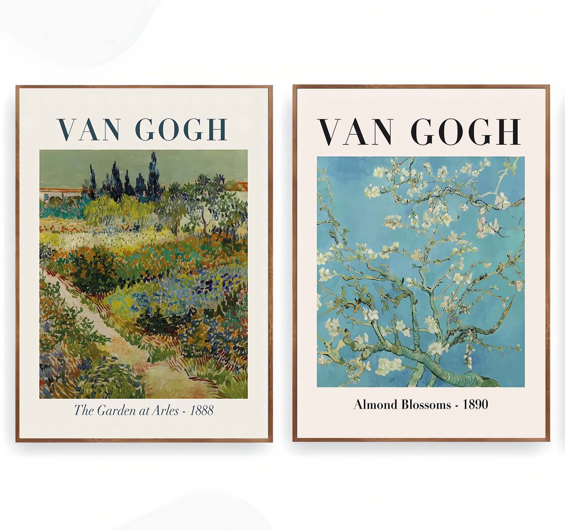 A3 Van Gogh Posters Van Gogh Wall Decor Aesthetic Room Decor Wall ...