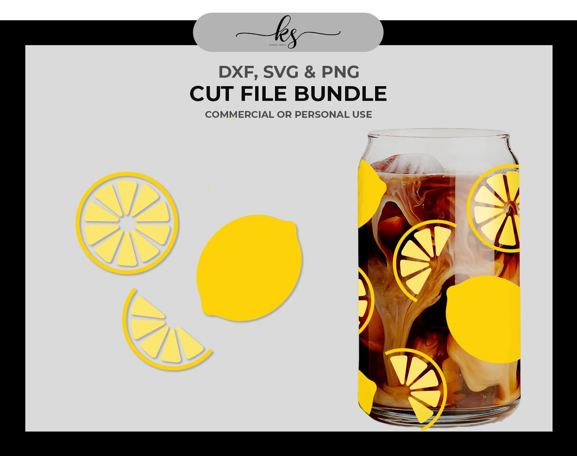 LEMON Svg Cut File for Cricut or Silhouette Cute Fruit Svg - Etsy