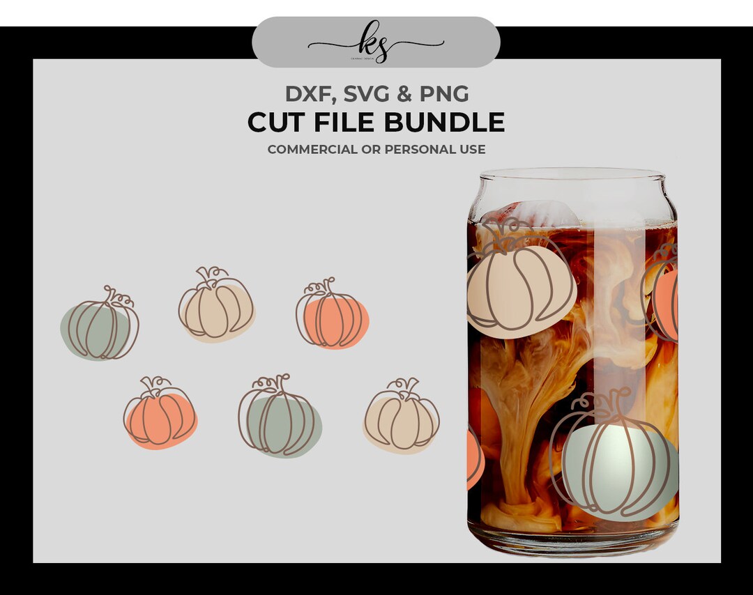 PASTEL PUMPKIN PATTERN Svg - Cut File for Cricut or Silhouette ...