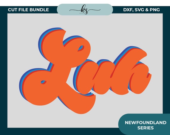 Luh Svg NL Series Cut File for Cricut or Silhouette - Etsy