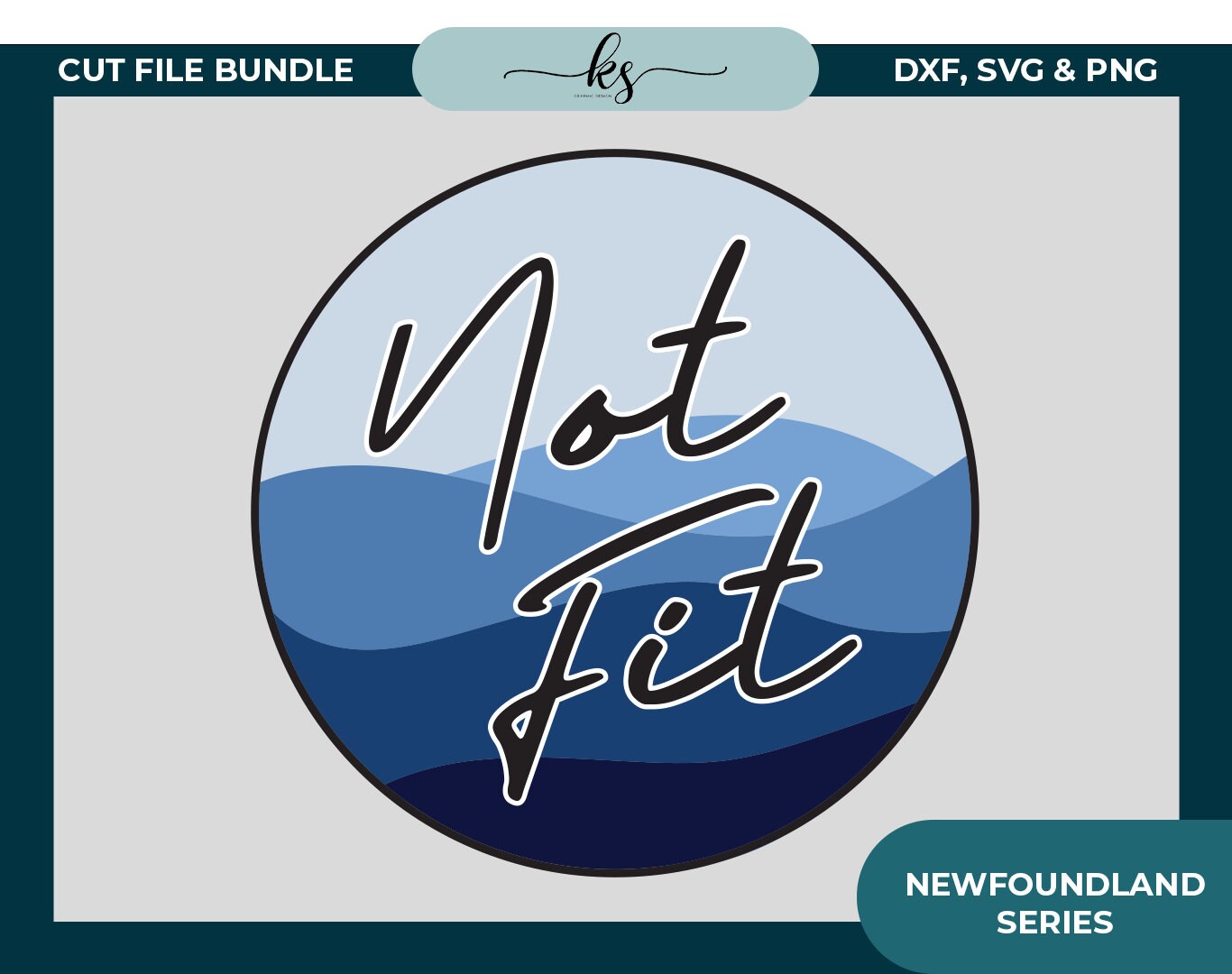 Not Fit Svg *NL Series* Cut File for Cricut or Silhouette ...