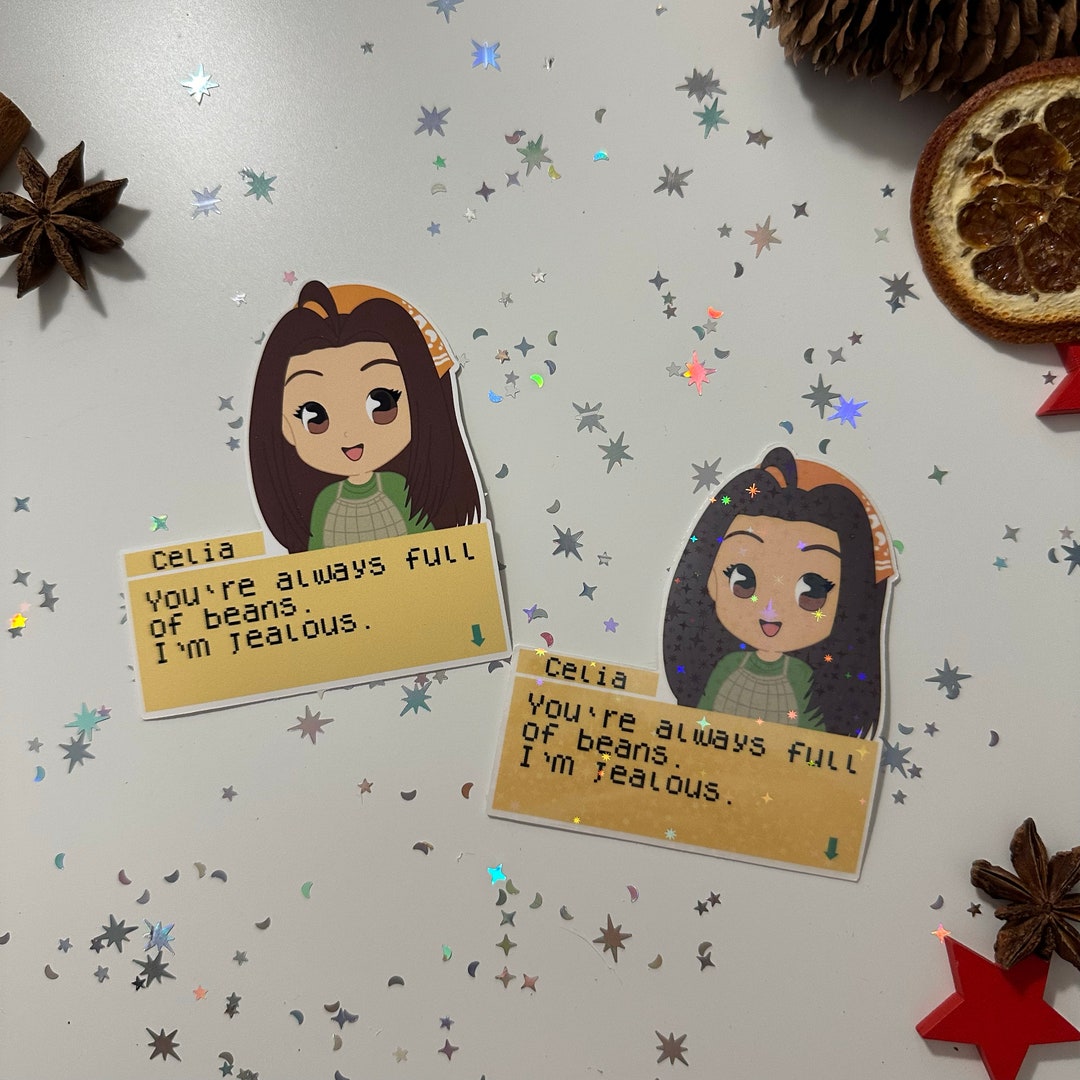 Celia Sticker - Holographic / Matte - Harvest Moon DS / Story of ...