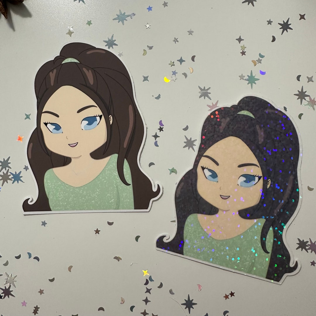 Amelia Sticker Holographic / Matte Harvest Moon DS Style - Etsy
