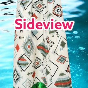 Native American Ribbon Skirt Geometric Shape Ribbon Skirt Indigenous ...