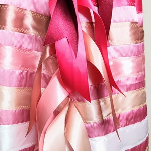 Native American Ribbon Skirt Cherry Blossom Ribbon Skirt Pink Ribbon ...