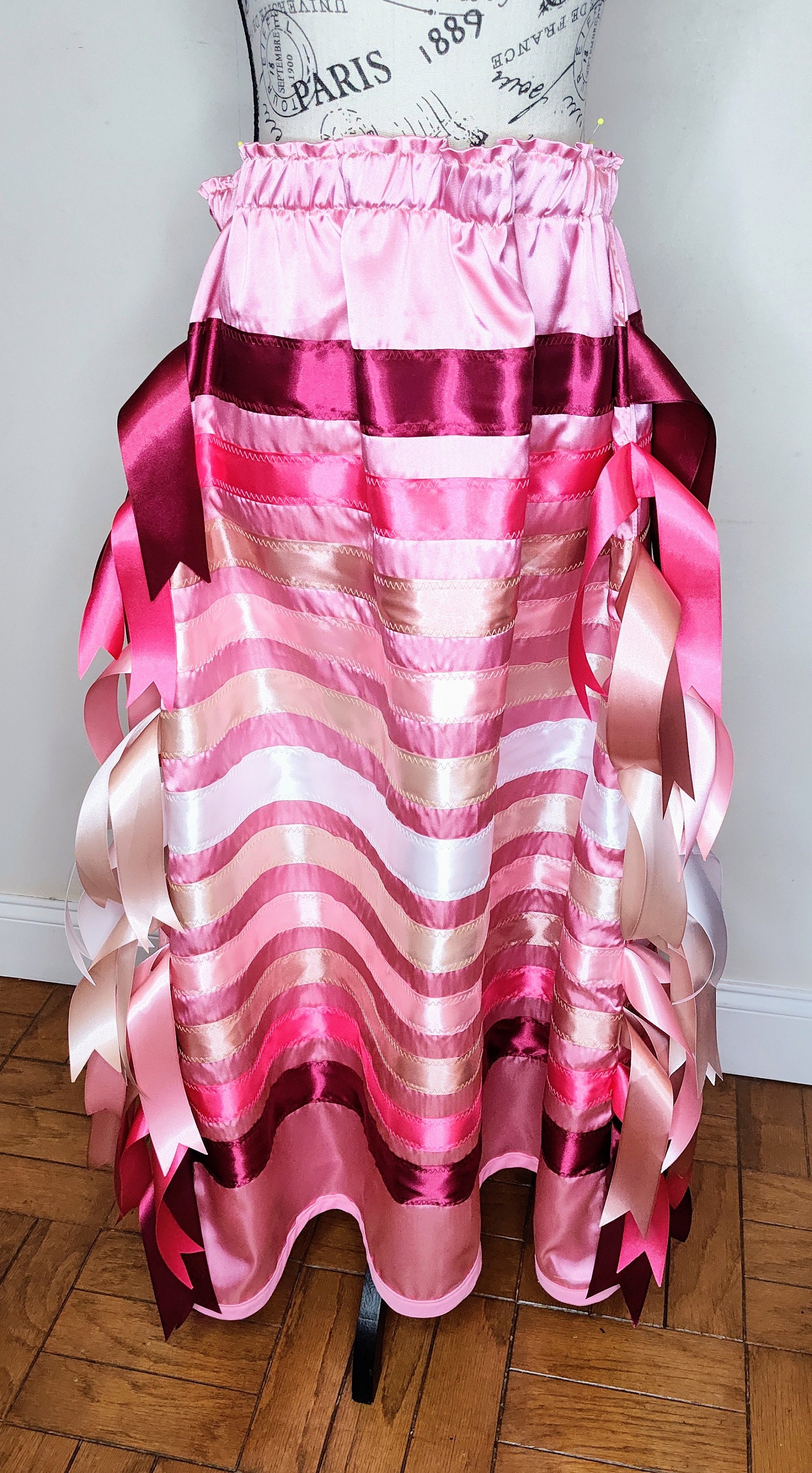 Native American Ribbon Skirt Cherry Blossom Ribbon Skirt Native American Ribbon Skirt Cherry Blossom Ribbon Skirt