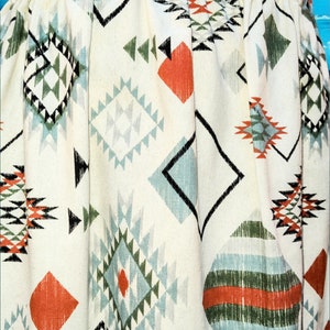 Native American Ribbon Skirt Geometric Shape Ribbon Skirt Indigenous ...