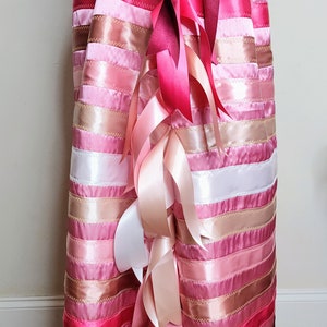 Native American Ribbon Skirt Cherry Blossom Ribbon Skirt Pink Ribbon ...