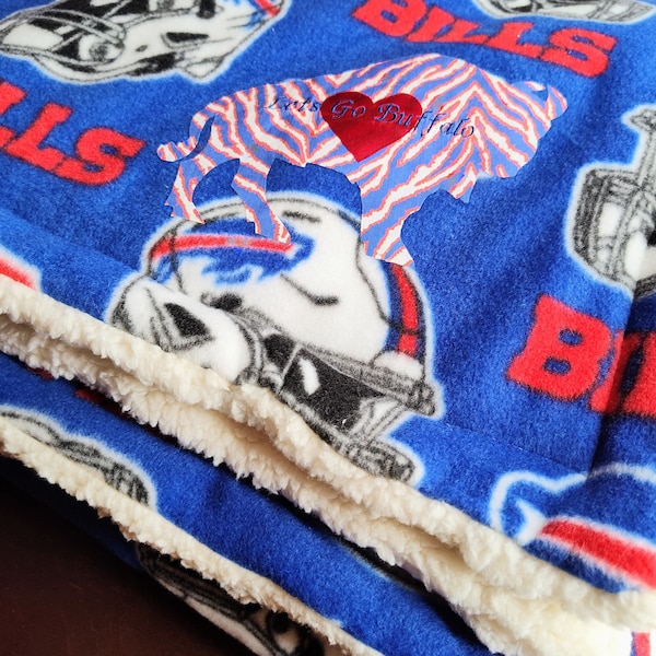 Buffalo Bills Throw Blanket - Etsy
