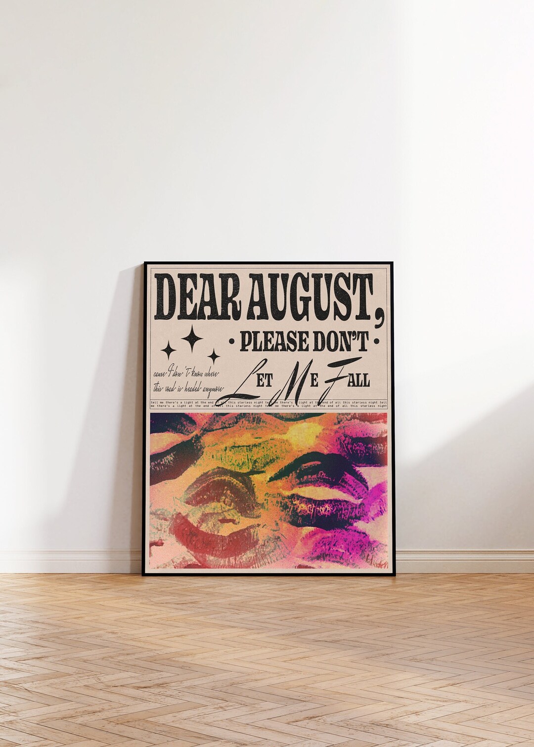 Dear August Poster Noah Cyrus Poster 4:5 Ratio Digital Download Wall ...