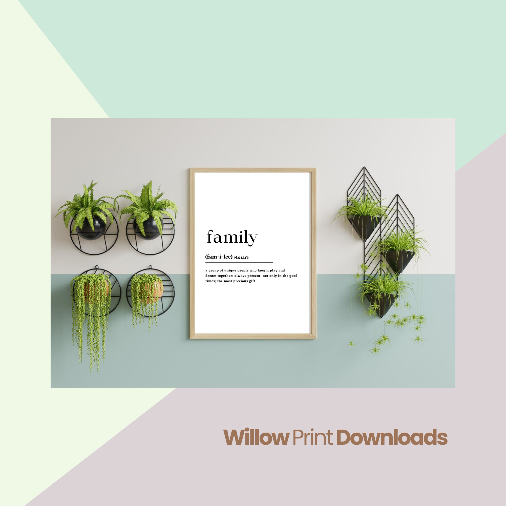 Family Definition Print, Definition Print, Family Quote, Family Print ...