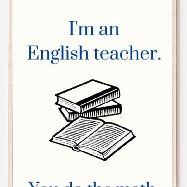 English Classroom - Etsy