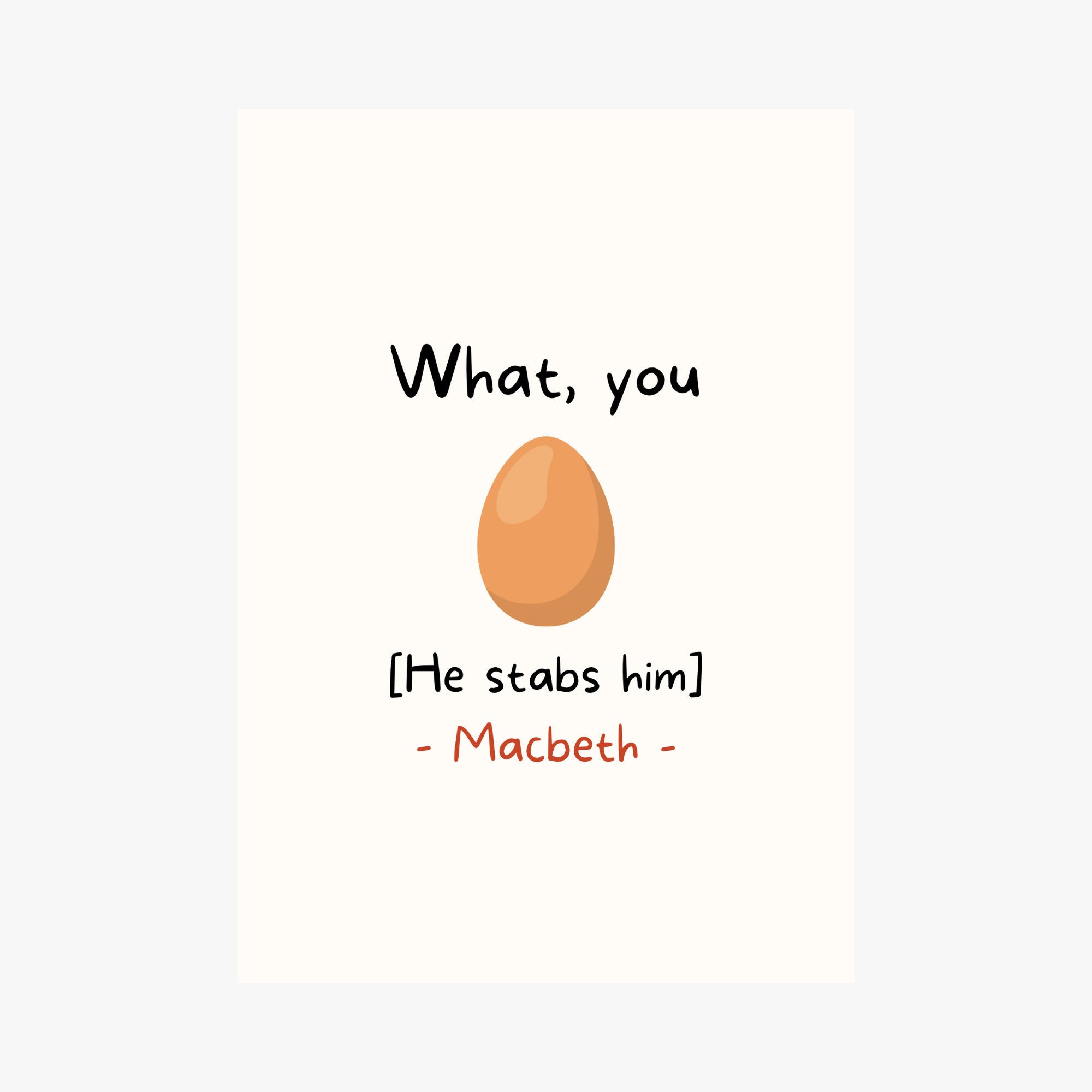 Funny Shakespeare Meme Wall Art Bundle Set of 3; William Shakespeare ...