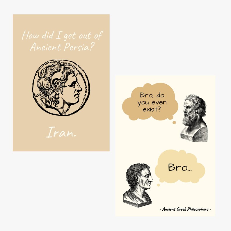 Funny Ancient History Classroom Decor; History Teacher; Ancient History ...