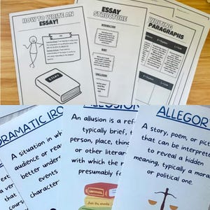 YA Authors Posters; High School Middle School English Classroom Decor ...