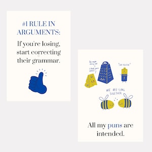 Funny English Teacher Posters Gift English Literature Classroom Decor ...