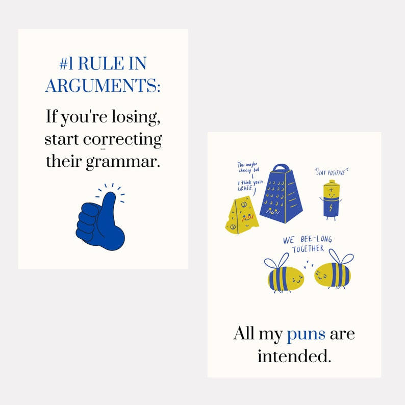 Funny English Teacher Posters Gift English Literature - Etsy