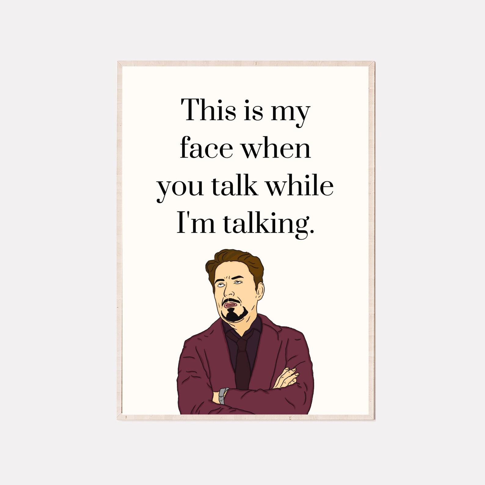 Funny Classroom Expectations Posters; Classroom Management Print; RDJ ...